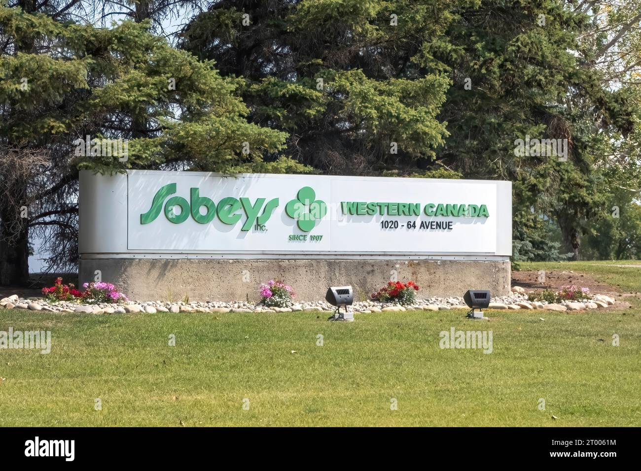 Calgary, Alberta, Canada. Aug 7,2023. Sobeys Western Canada Corporate ...