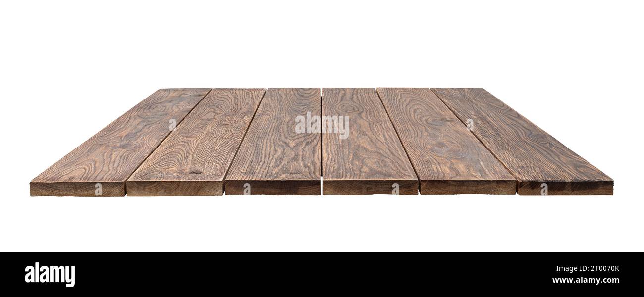 Wood natural board background Cut Out Stock Images & Pictures - Alamy