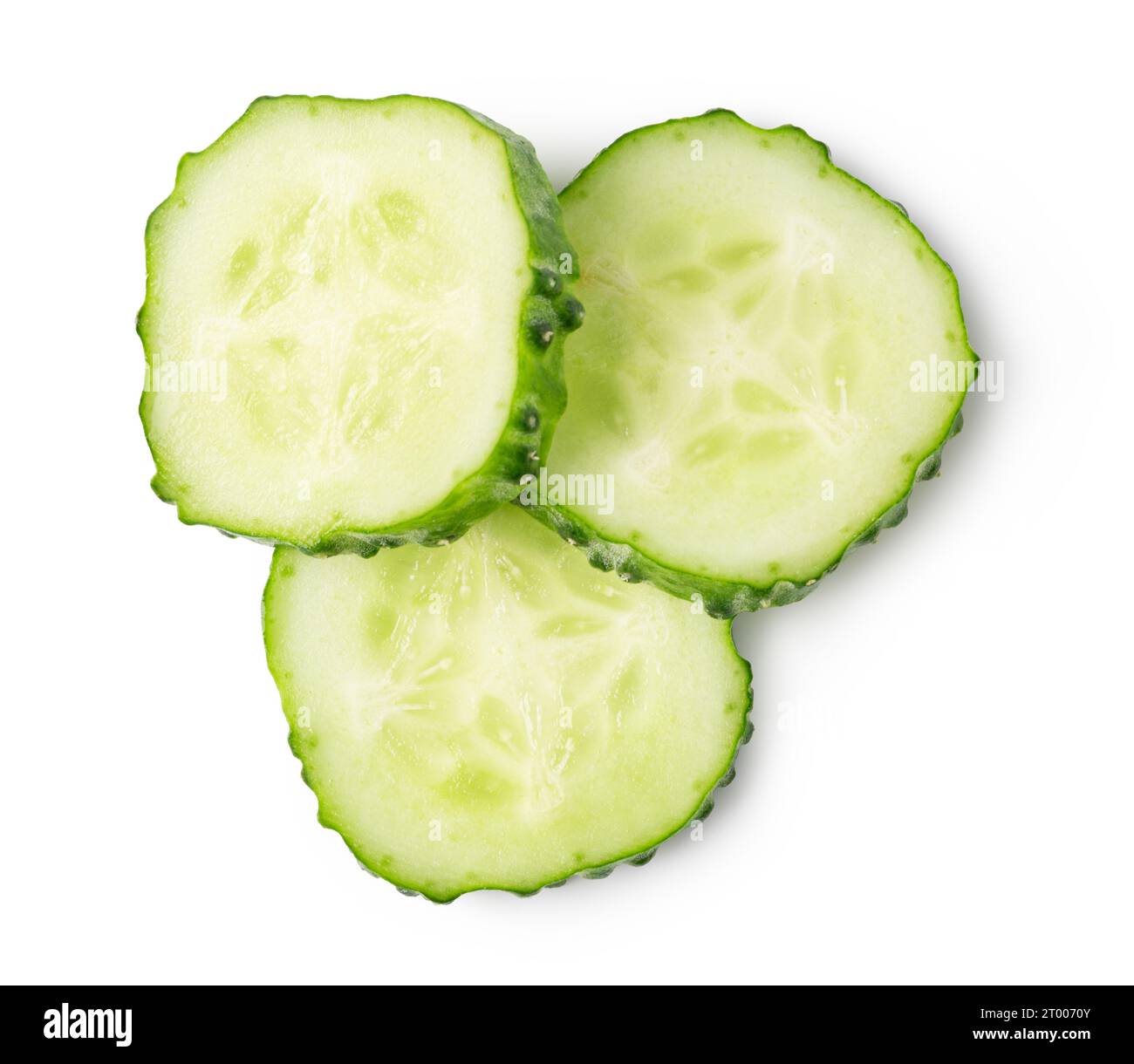 Cucumber cucumber plant vegetable Cut Out Stock Images & Pictures - Alamy
