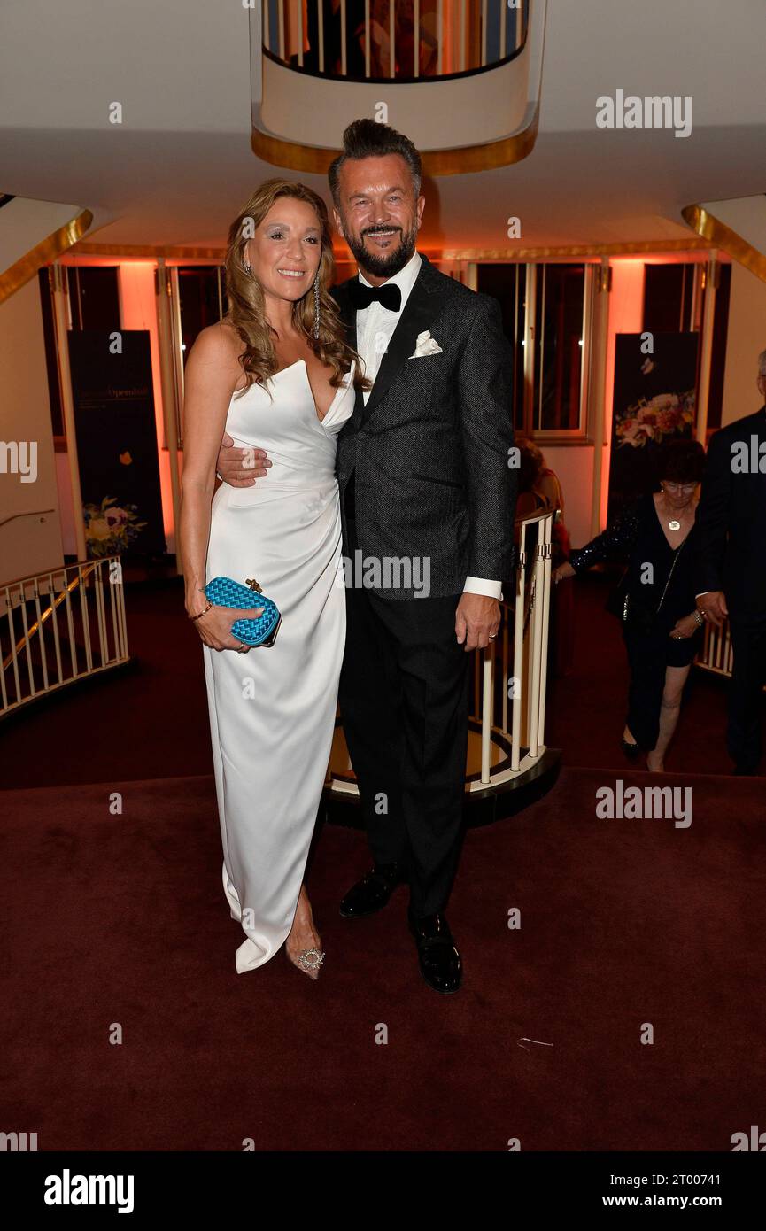 Simone Ballack und Heiko Grote beim Leipziger Opernball in Leibzig 02. ...