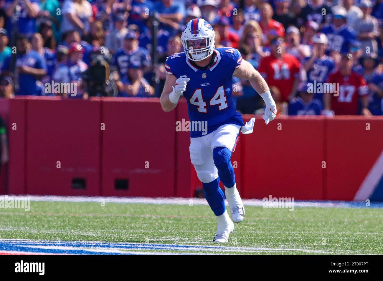 Buffalo Bills linebacker Tyler Matakevich (44) in action during an NFL ...