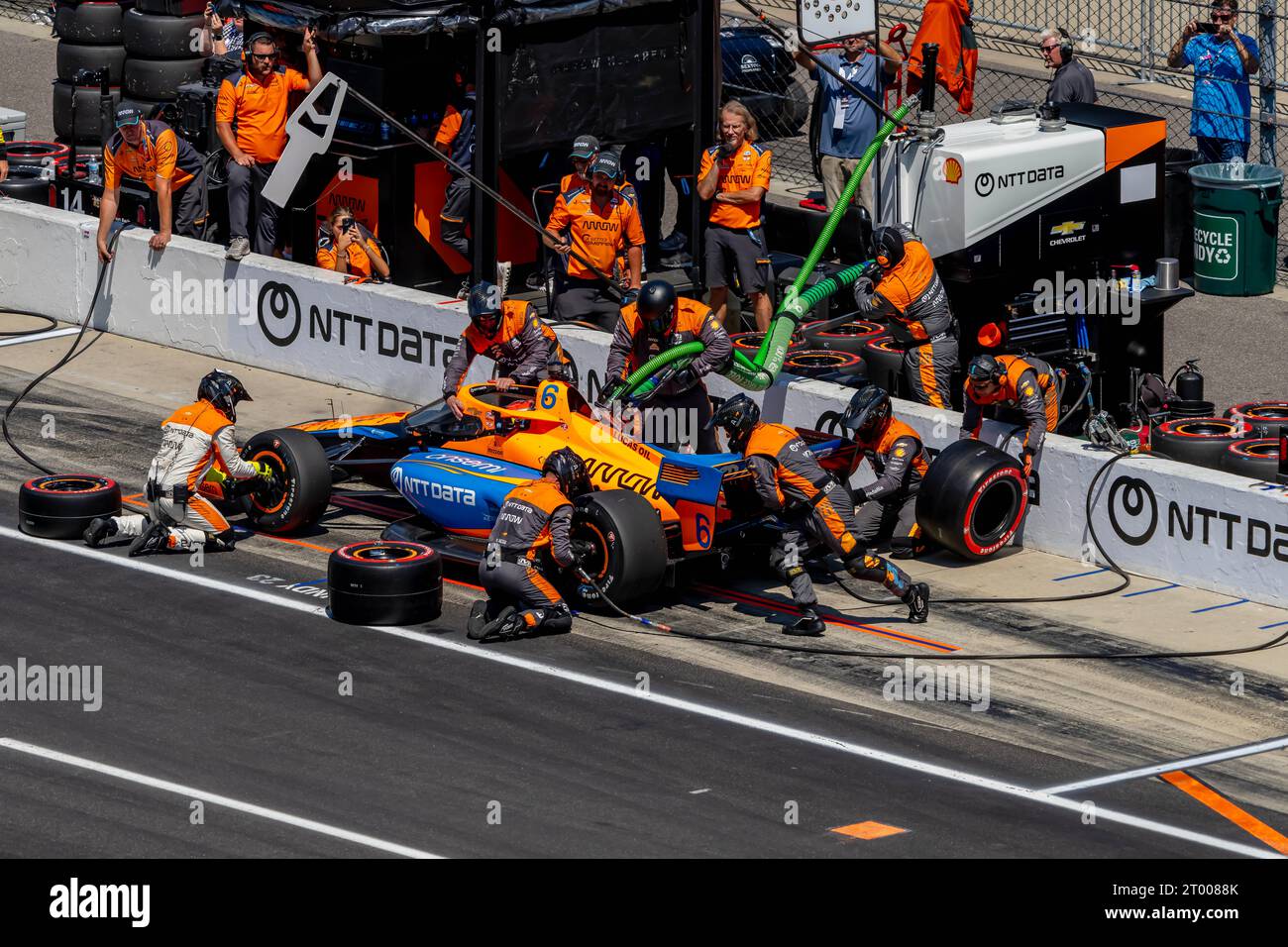 Indycar 2023 mclaren hi-res stock photography and images - Alamy