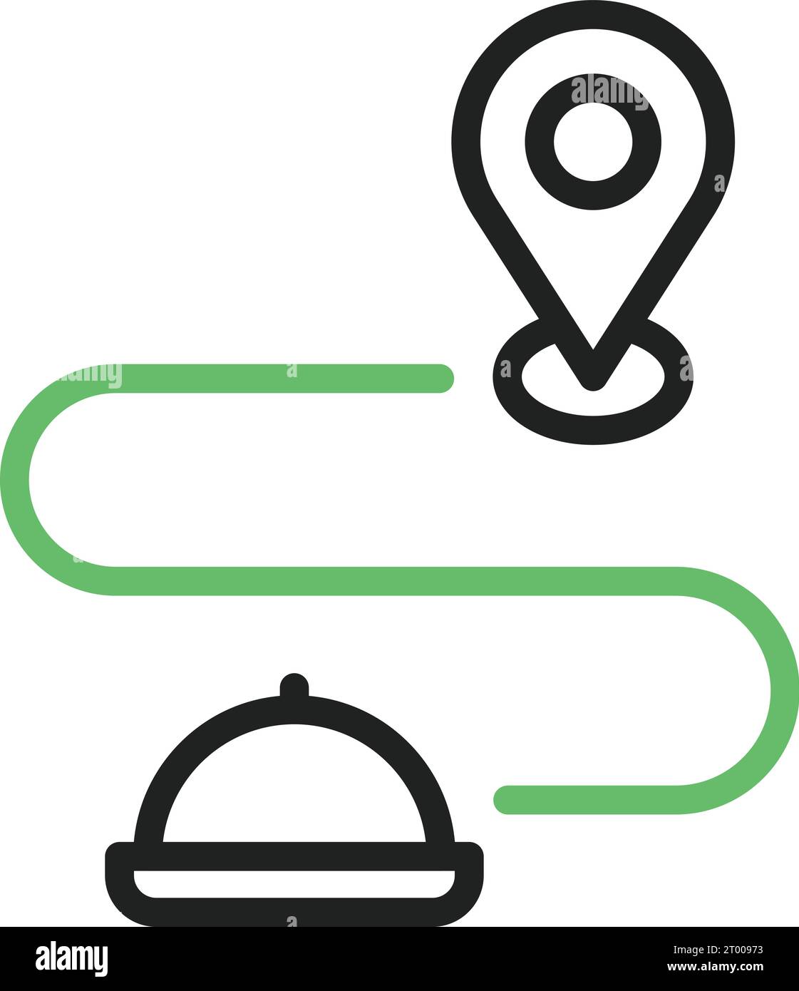 Tracking icon vector image Stock Vector Image & Art - Alamy