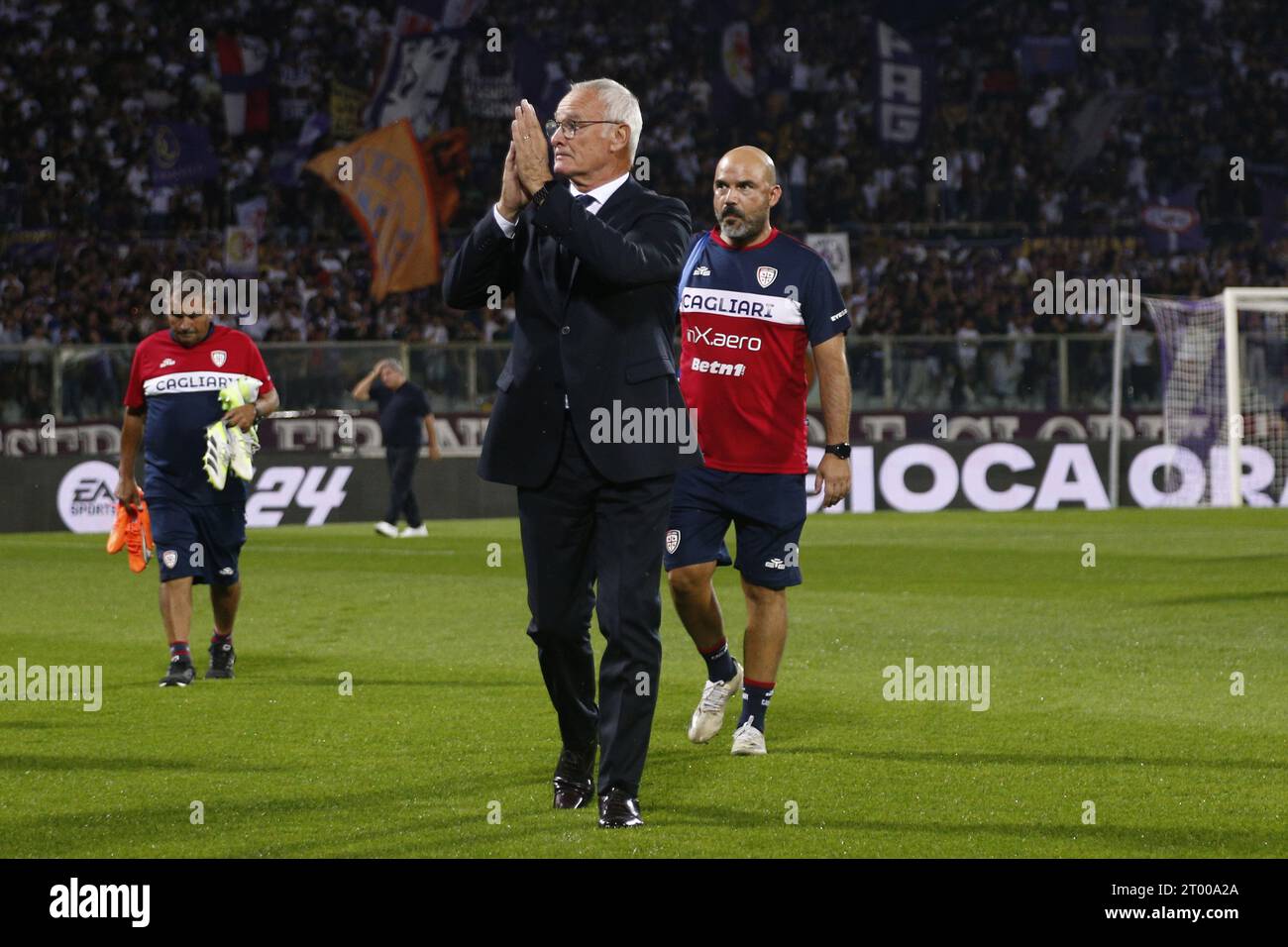 Claudio Ranieri Coach (Cagliari) during the Italian "Serie A" match ...