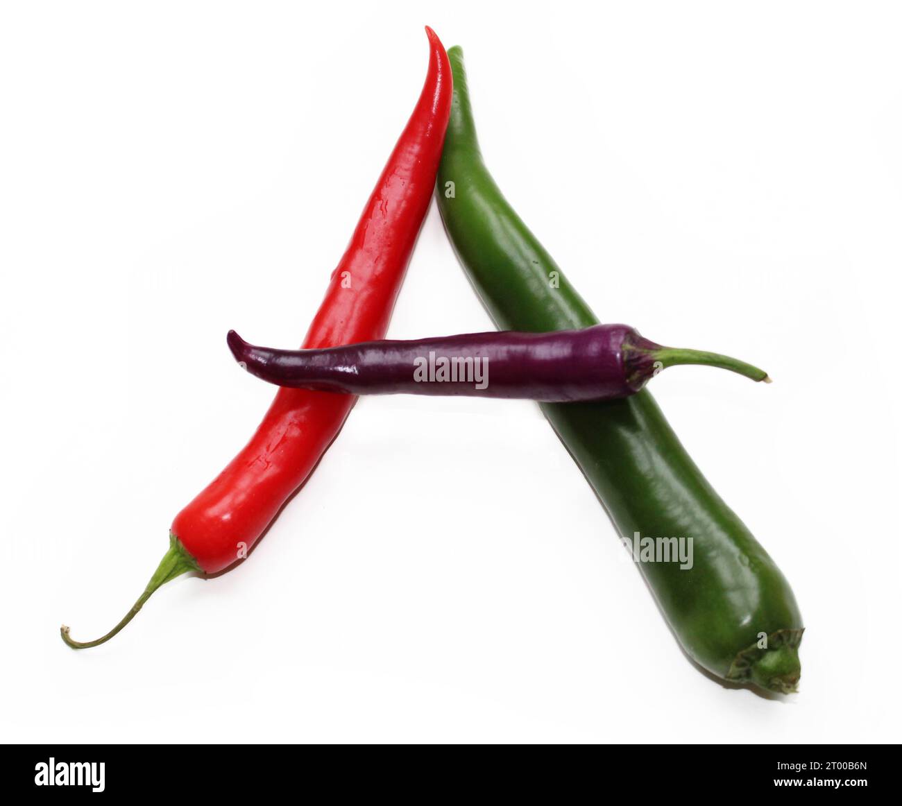 Vegetables alphabet peppers hi-res stock photography and images - Alamy