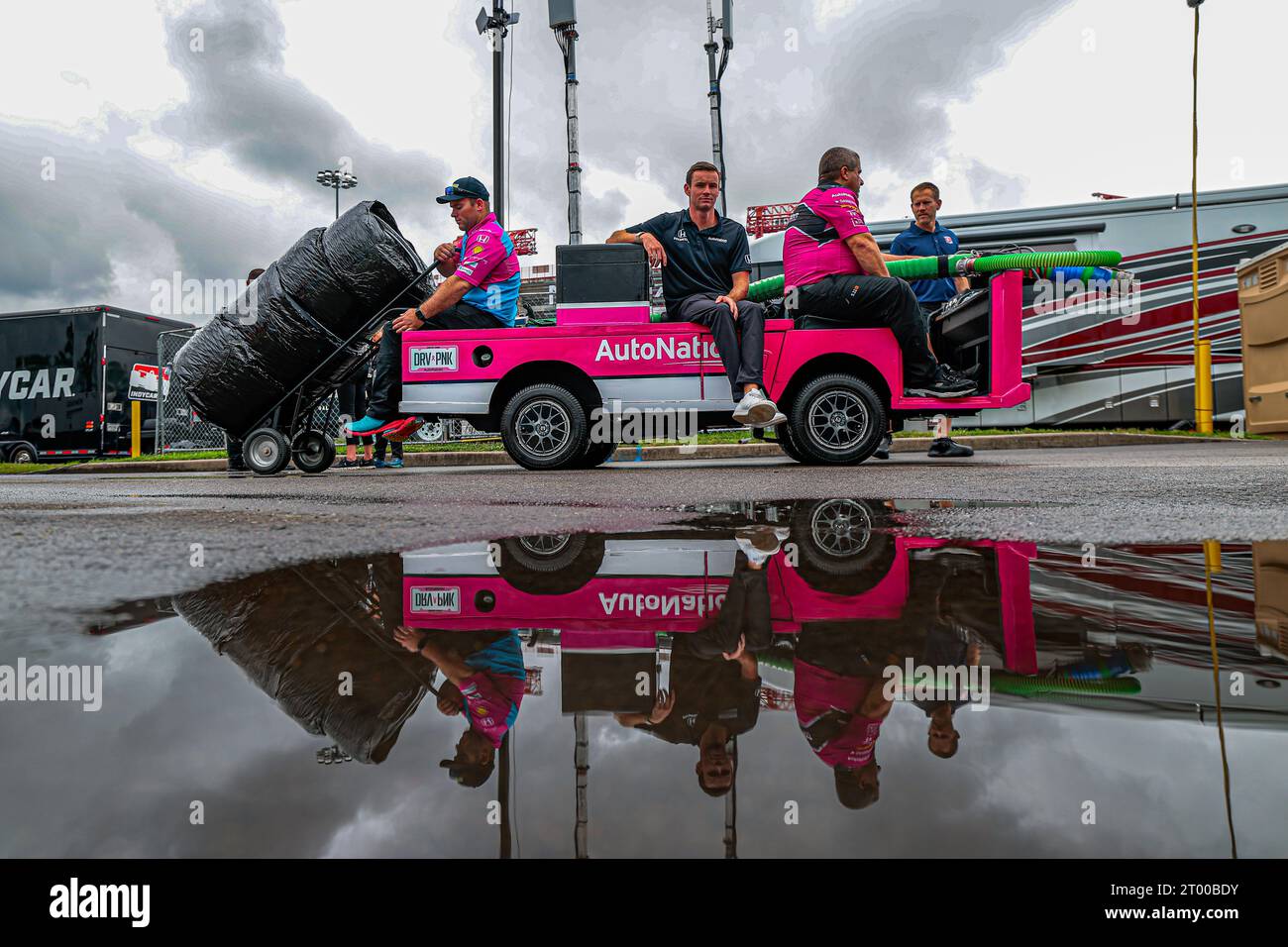 INDYCAR Series: August 04 Big Machine Music City Grand Prix Stock Photo ...