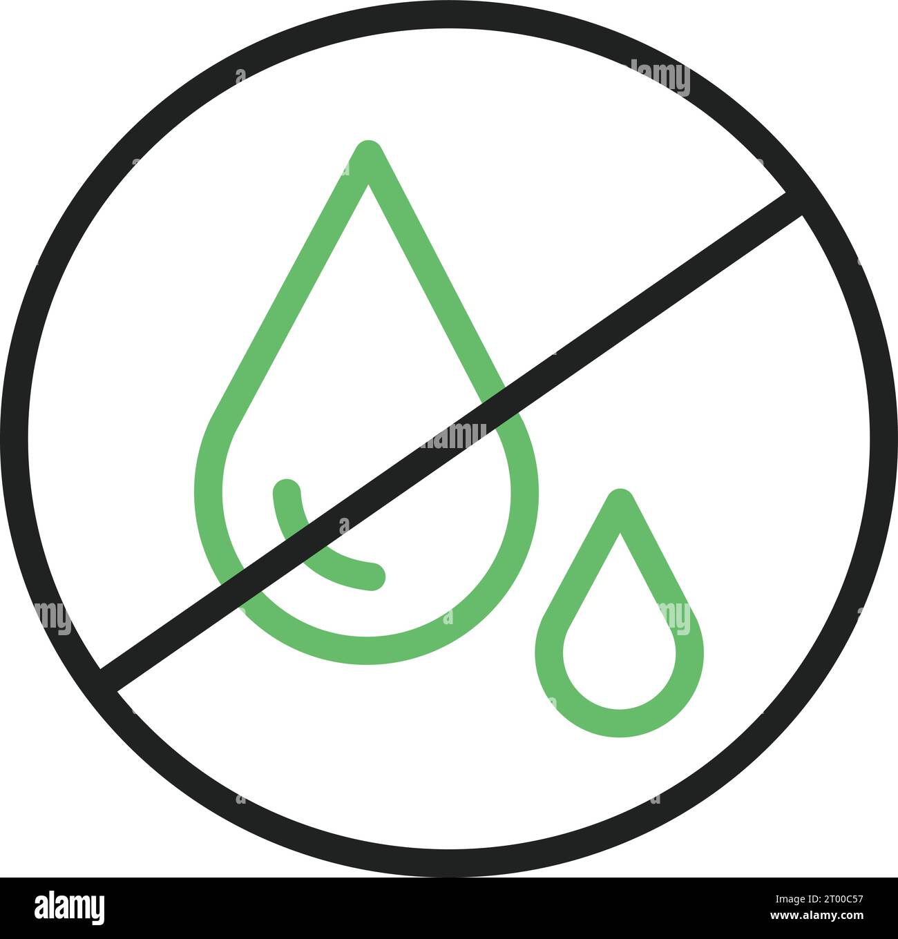 Water Scarcity icon vector image. Suitable for mobile application web ...