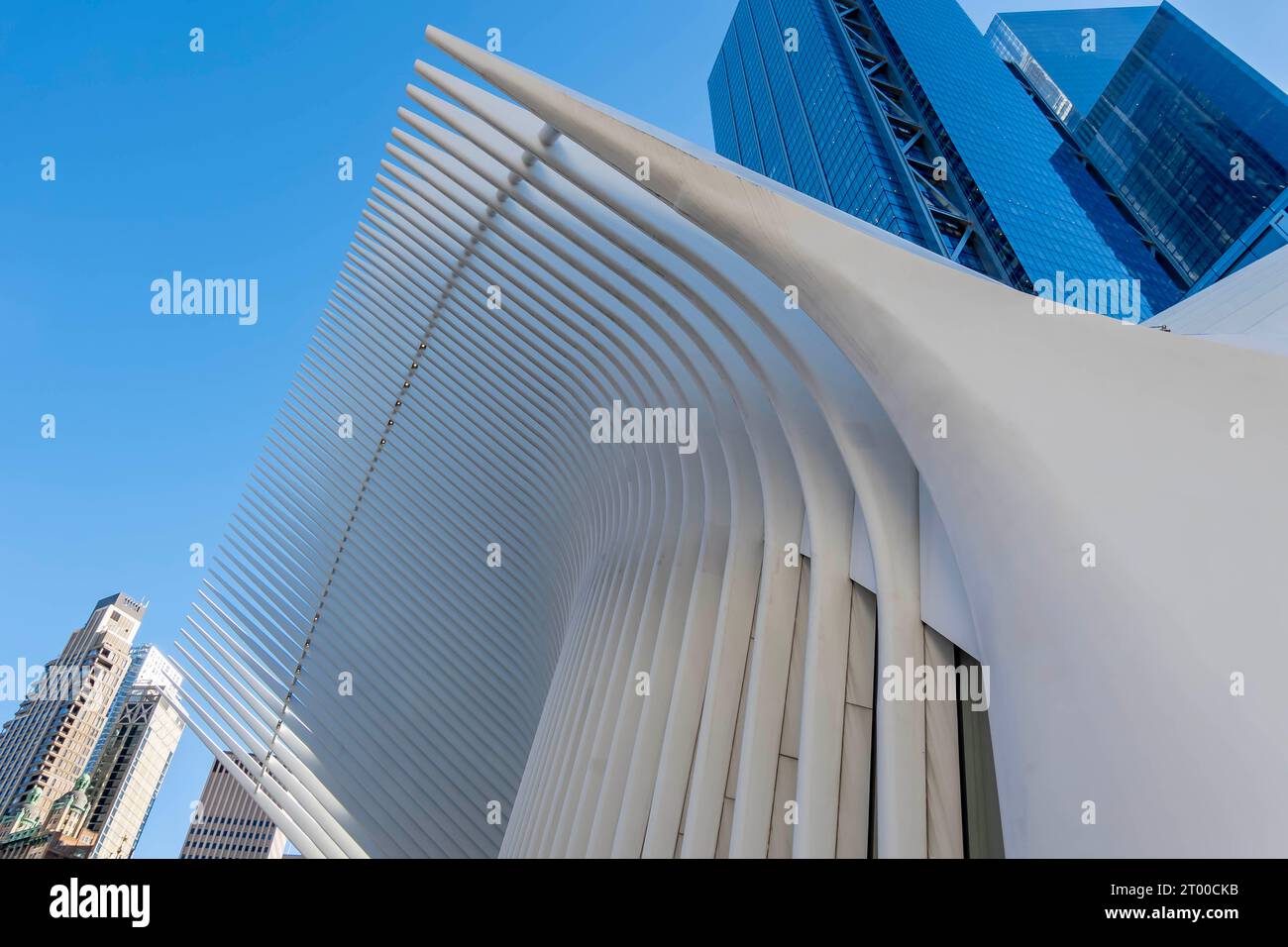 One World Trade Center Oculus building at Westfield World Trade Center ...