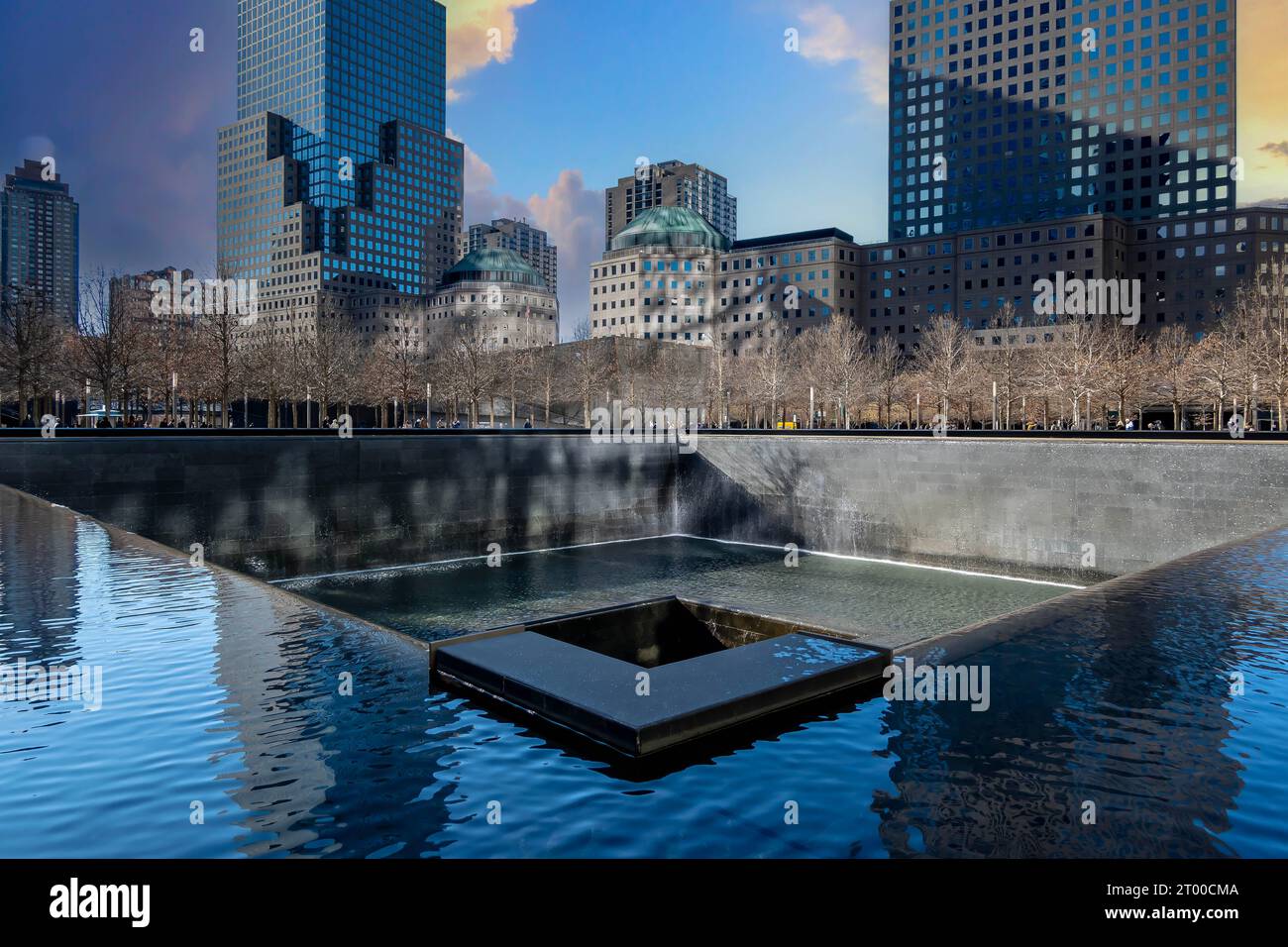 911 Memorial In New York City Commemorating The September 11 Attacks Of ...