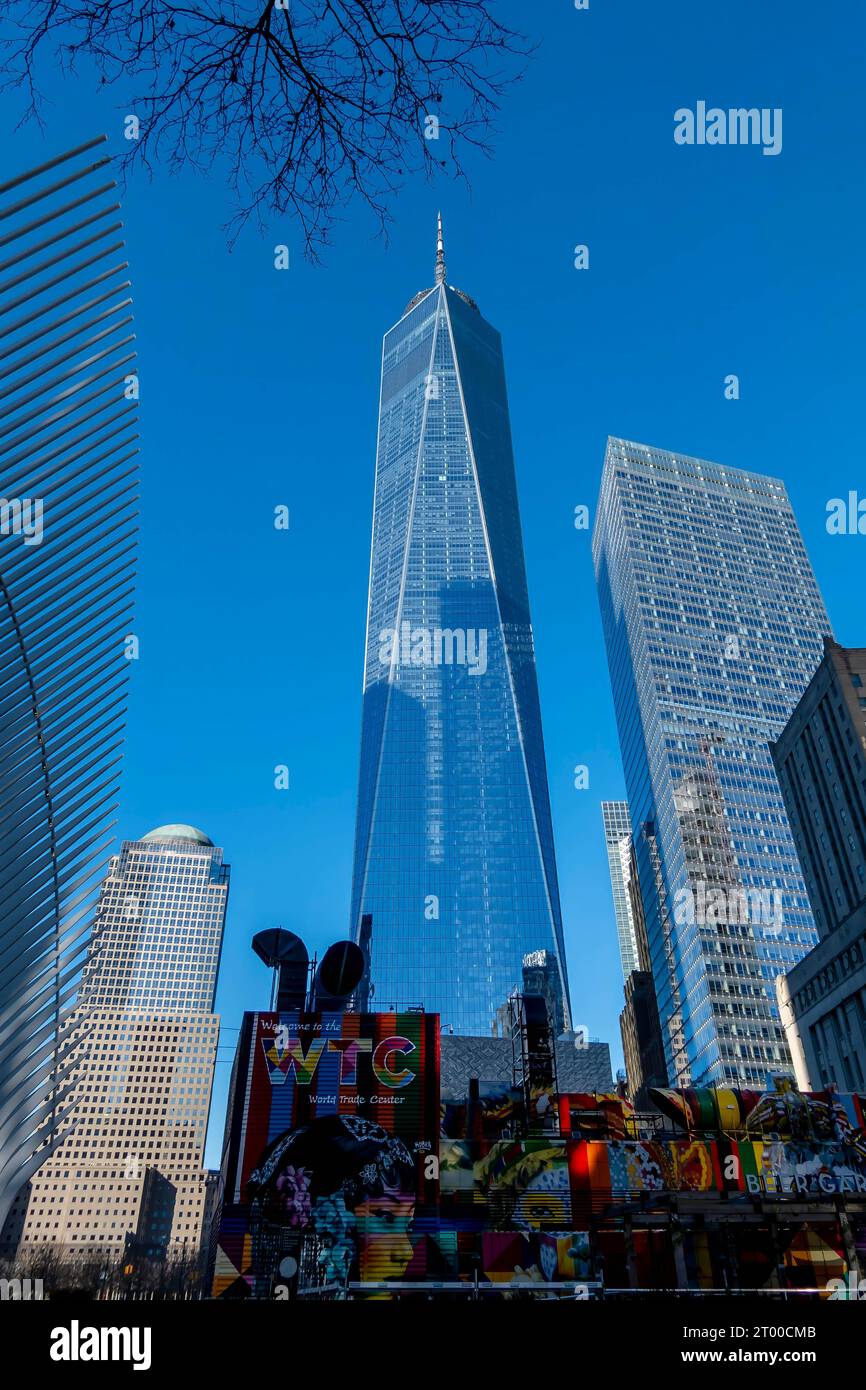 Freedom Tower One World Trade Center In New York Stock Photo - Alamy