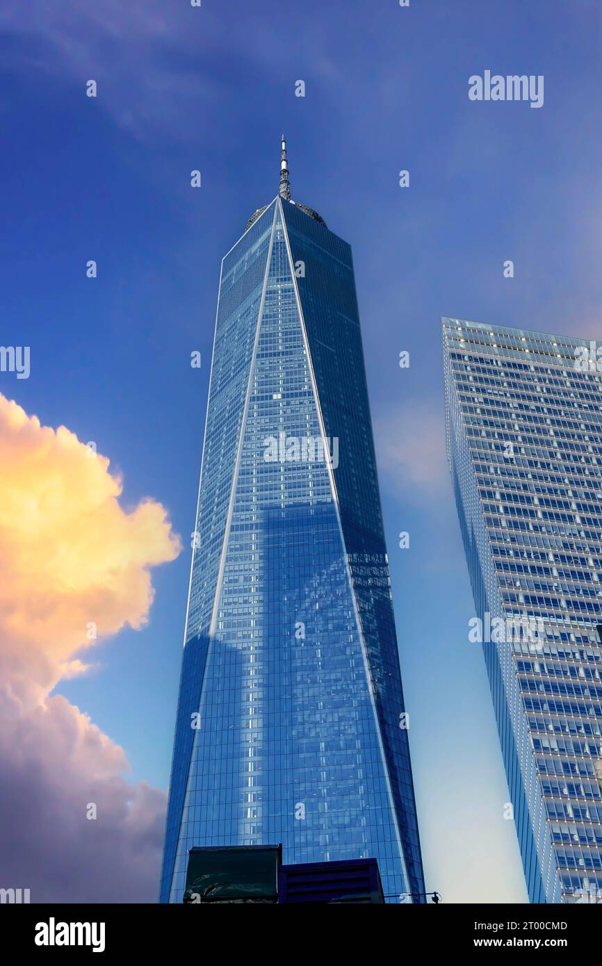 Freedom Tower One World Trade Center In New York Stock Photo - Alamy