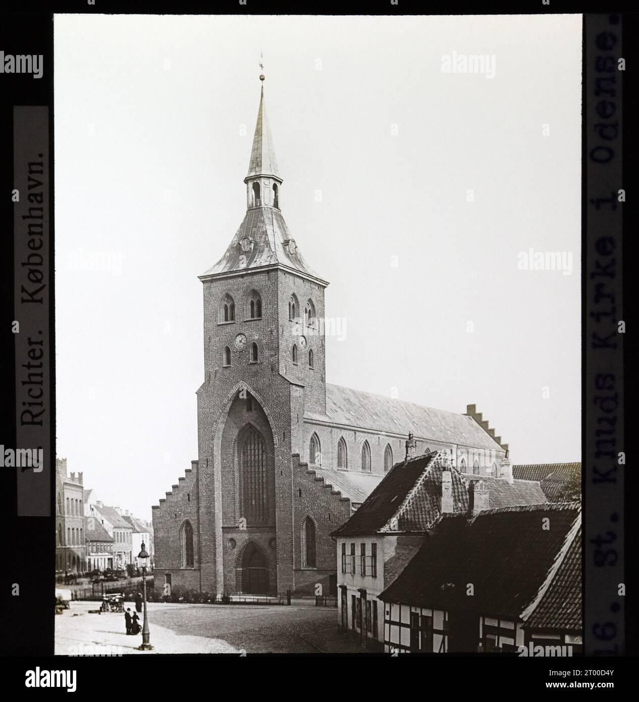 St Knuds or Knuts, St Canute's Cathedral church built 1300s, Odense ...