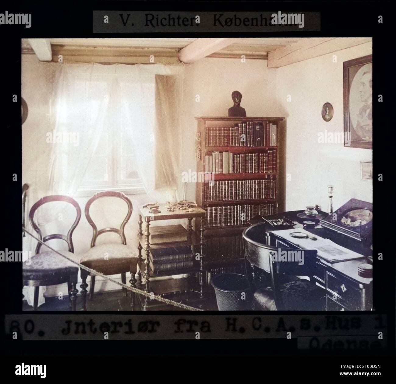 Interior of Hans Christian Andersen's House Museum, H.C. Andersen's Odense, Odense, Denmark by V ...