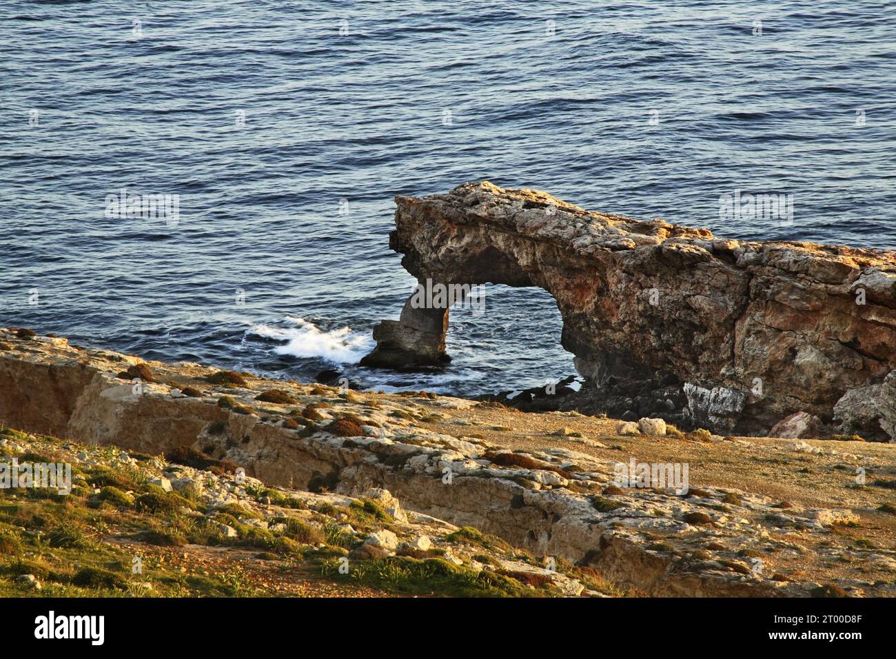 Mediterranean Sea near Mnajdra. Malta Stock Photo - Alamy