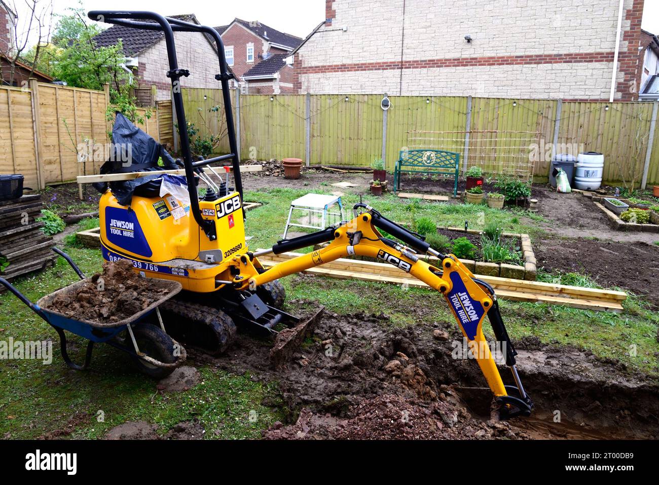 Mini wheelbarrow hi-res stock photography and images - Alamy