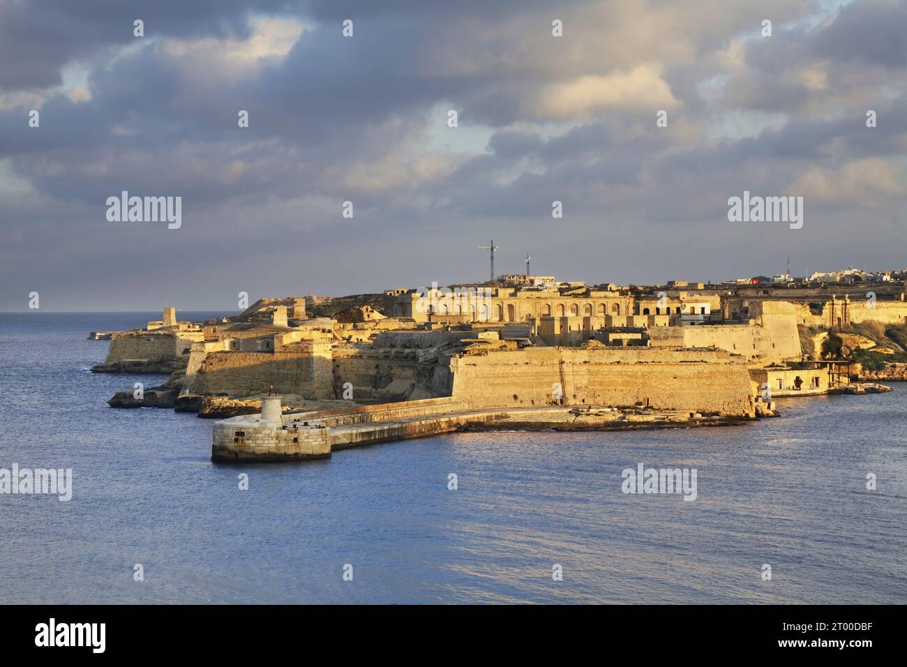 Fort Ricasoli in Kalkara. Malta Stock Photo - Alamy
