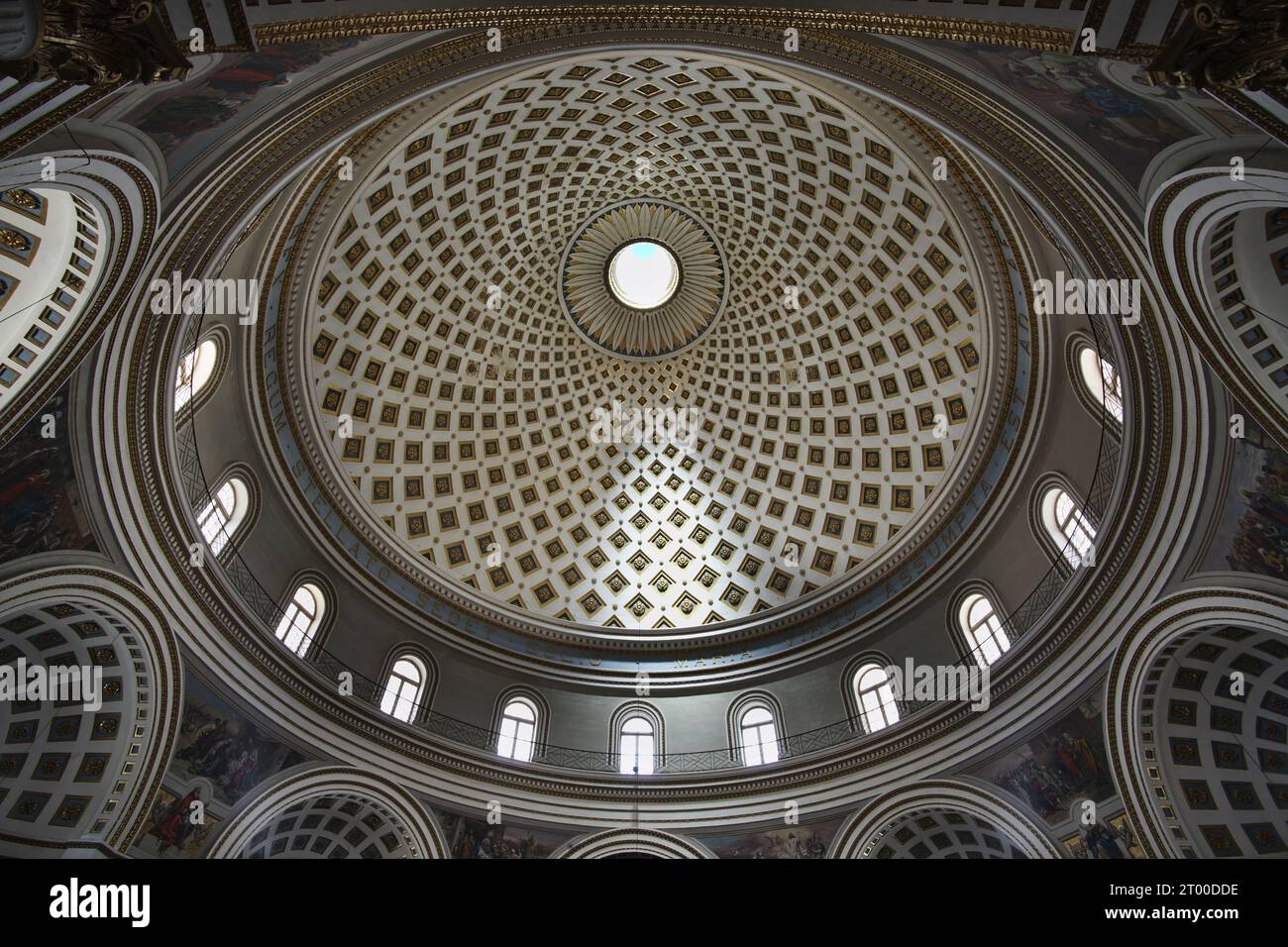 Rotunda of Mosta - church of Assumption of Our Lady. Mosta. Malta Stock Photo - Alamy