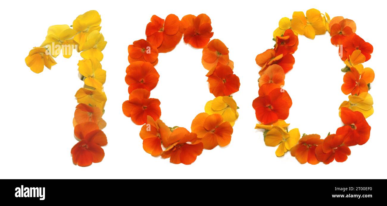 Number 100 garden hi-res stock photography and images - Alamy