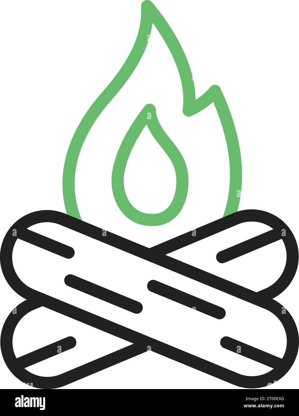 Gathering warmth Stock Vector Images - Alamy