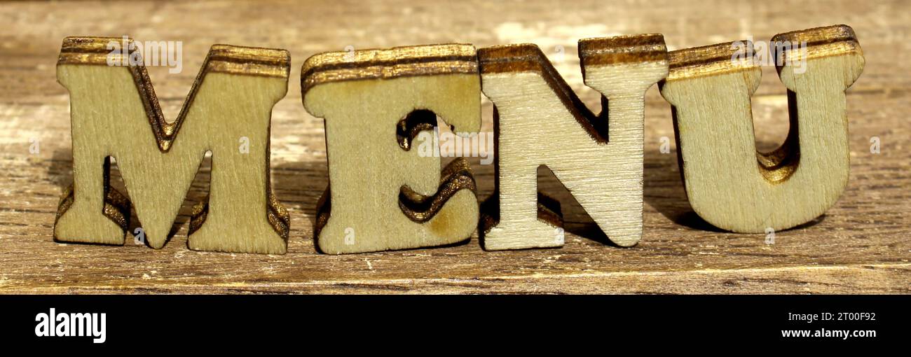 nature wooden letters in the sun on a sunny happy day. create word text ...