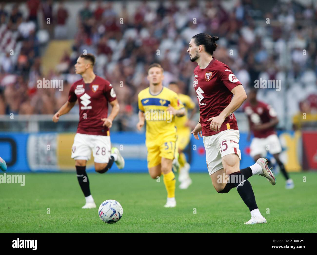 Turin, Italy. 02nd Oct, 2023. Saba Sazonov Torino Fc during the Italian ...