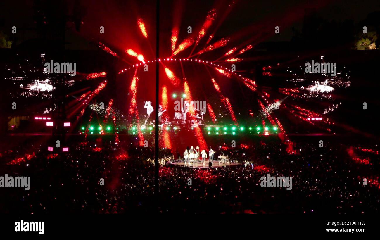 Pasadena, California, USA 30th September 2023 Coldplay Music of the ...