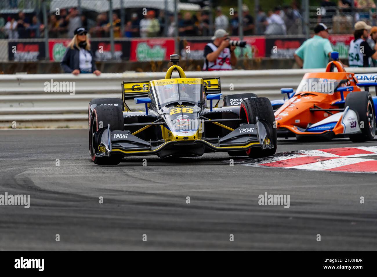 Andretti herta autosport with curb agajanian hi-res stock photography ...