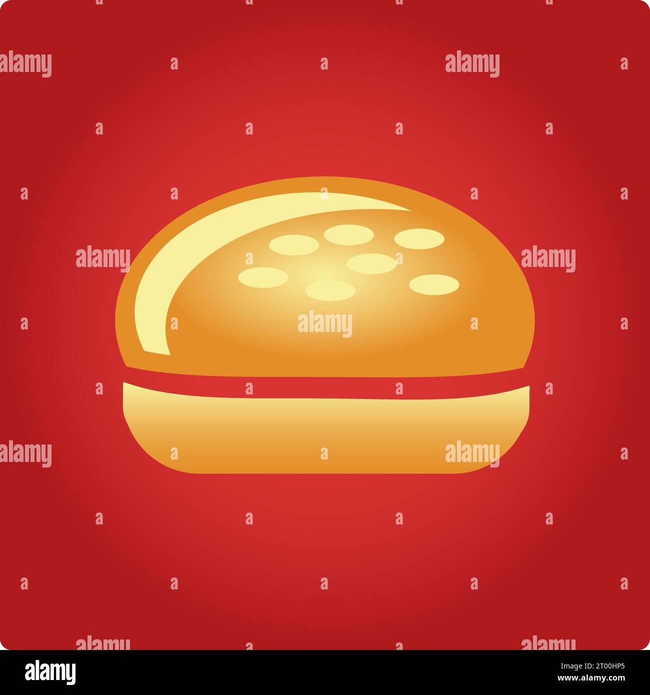 Hamburger vector art hi-res stock photography and images - Alamy
