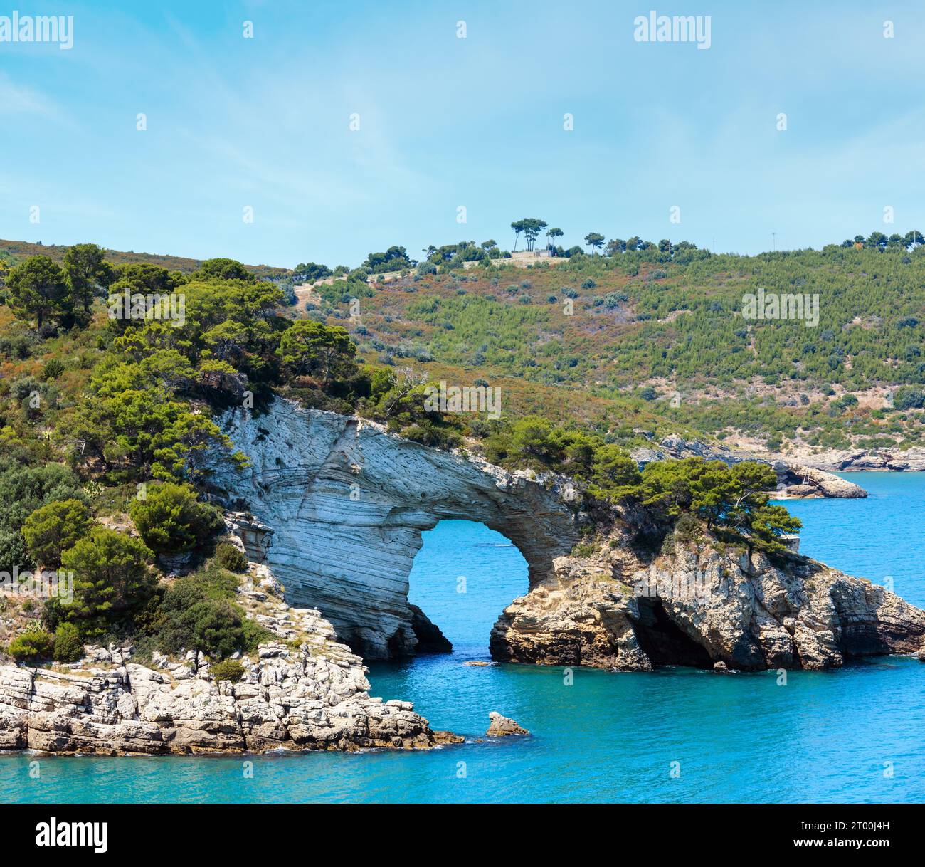 Summer Arch of San Felice, Italy Stock Photo - Alamy