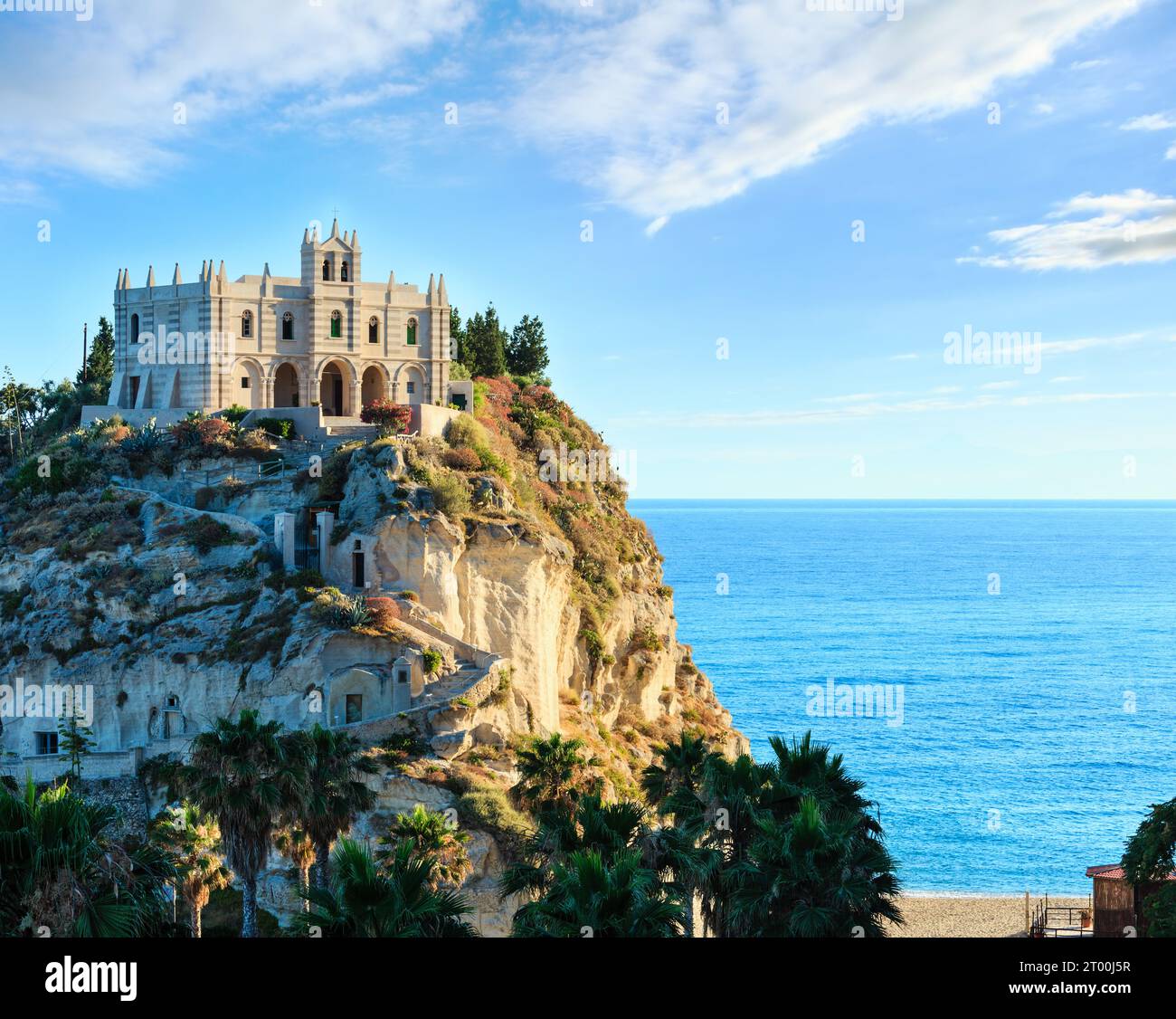 Santa Maria Island - Tropea, Calabria, Italy Stock Photo - Alamy
