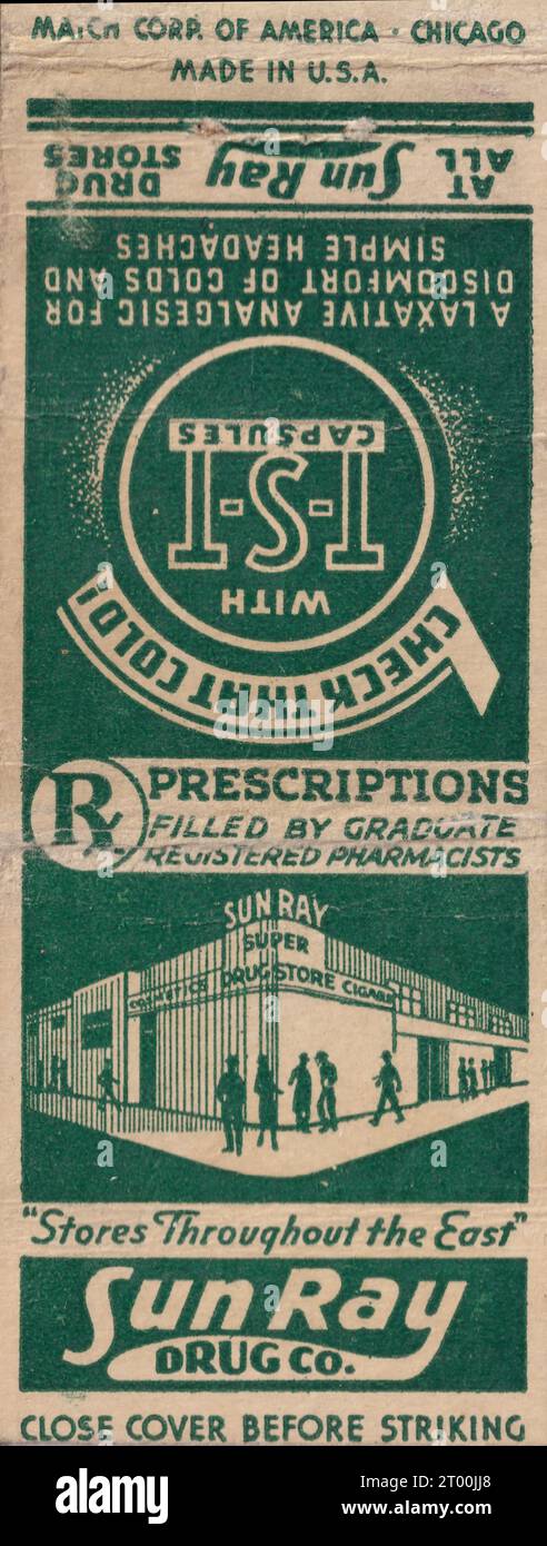 Us matchbook covers hi-res stock photography and images - Alamy