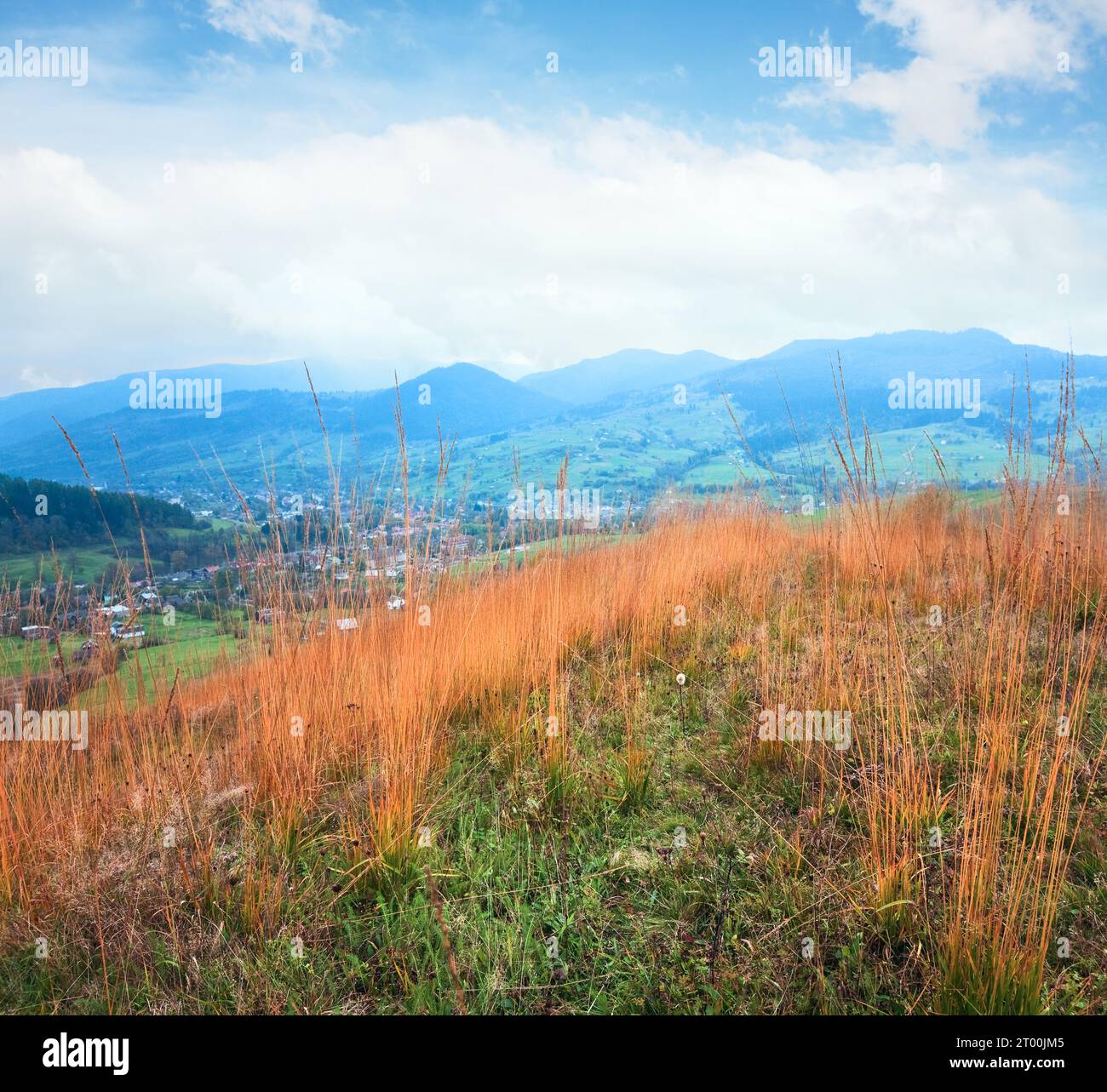 Carpathian autumn landscape hi-res stock photography and images - Alamy