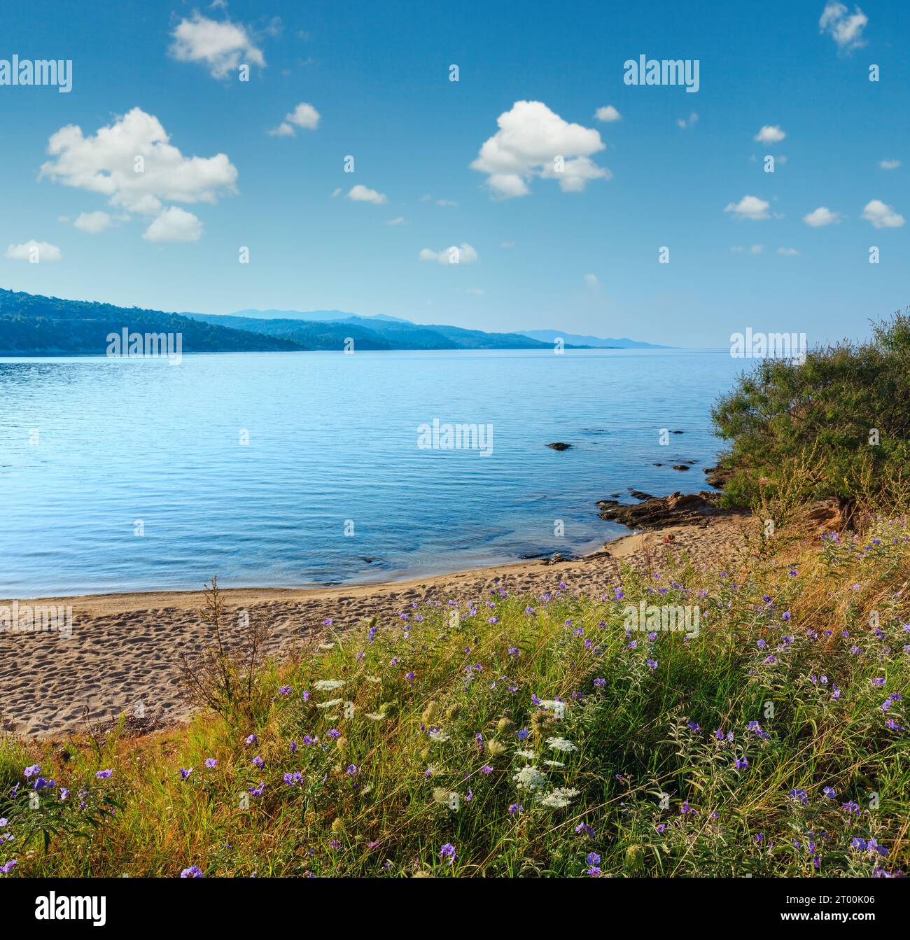 Kastri beach halkidiki greece hi-res stock photography and images - Alamy