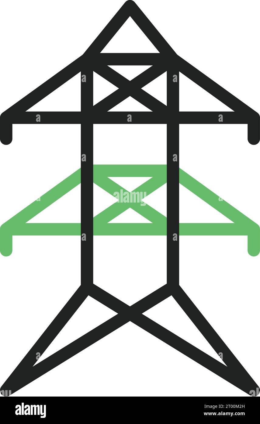Electric Tower Icon Vector Image Suitable For Mobile Application Web