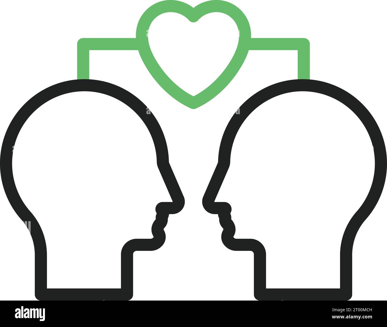 Empathy icon line icon Cut Out Stock Images & Pictures - Alamy