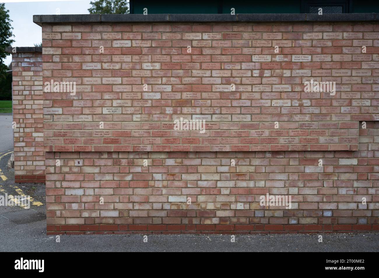 Codebreakers Wall.Bletchley Park, once the home of British Codebreaking ...