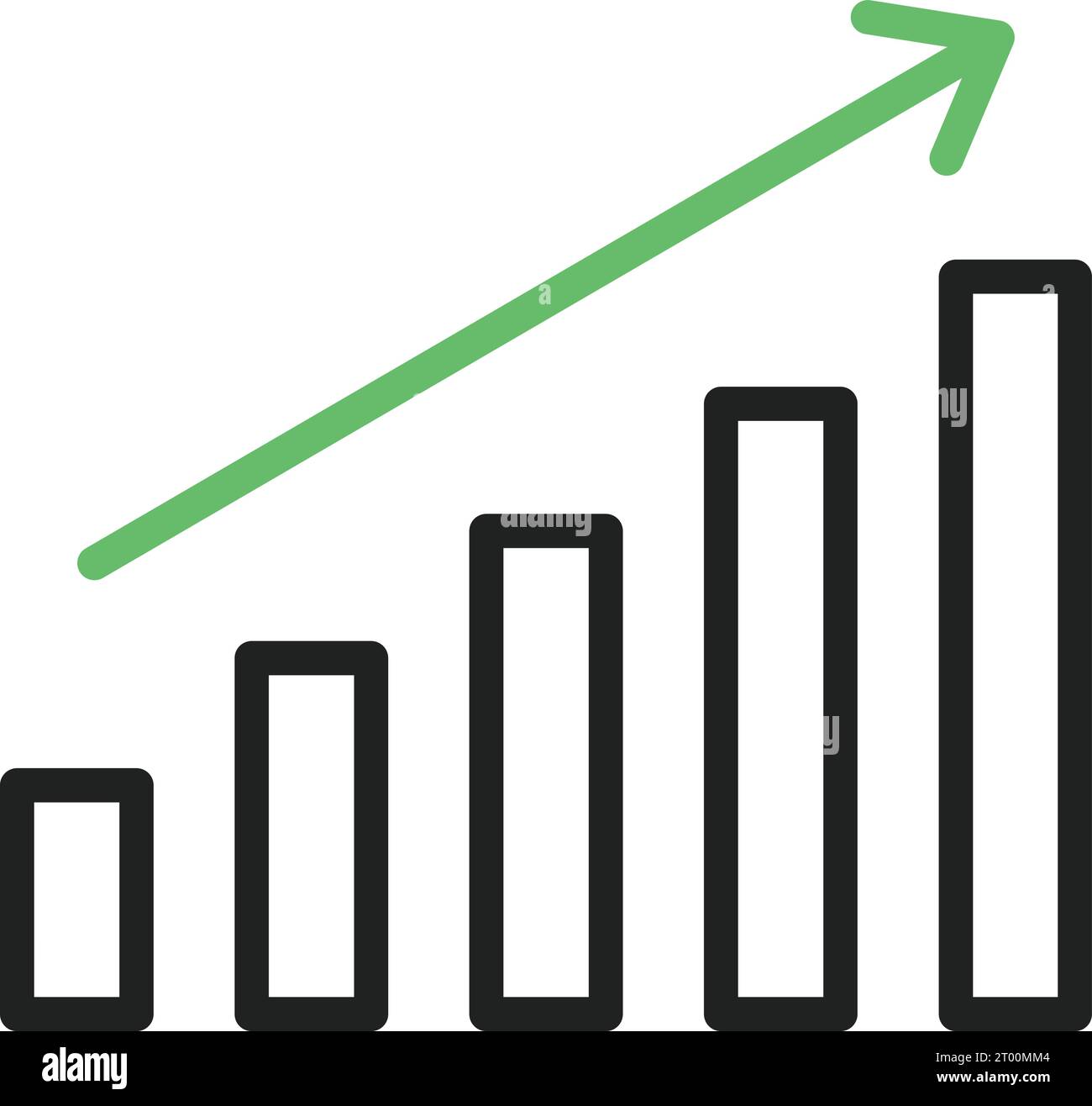 Growth icon vector image Stock Vector Image & Art - Alamy