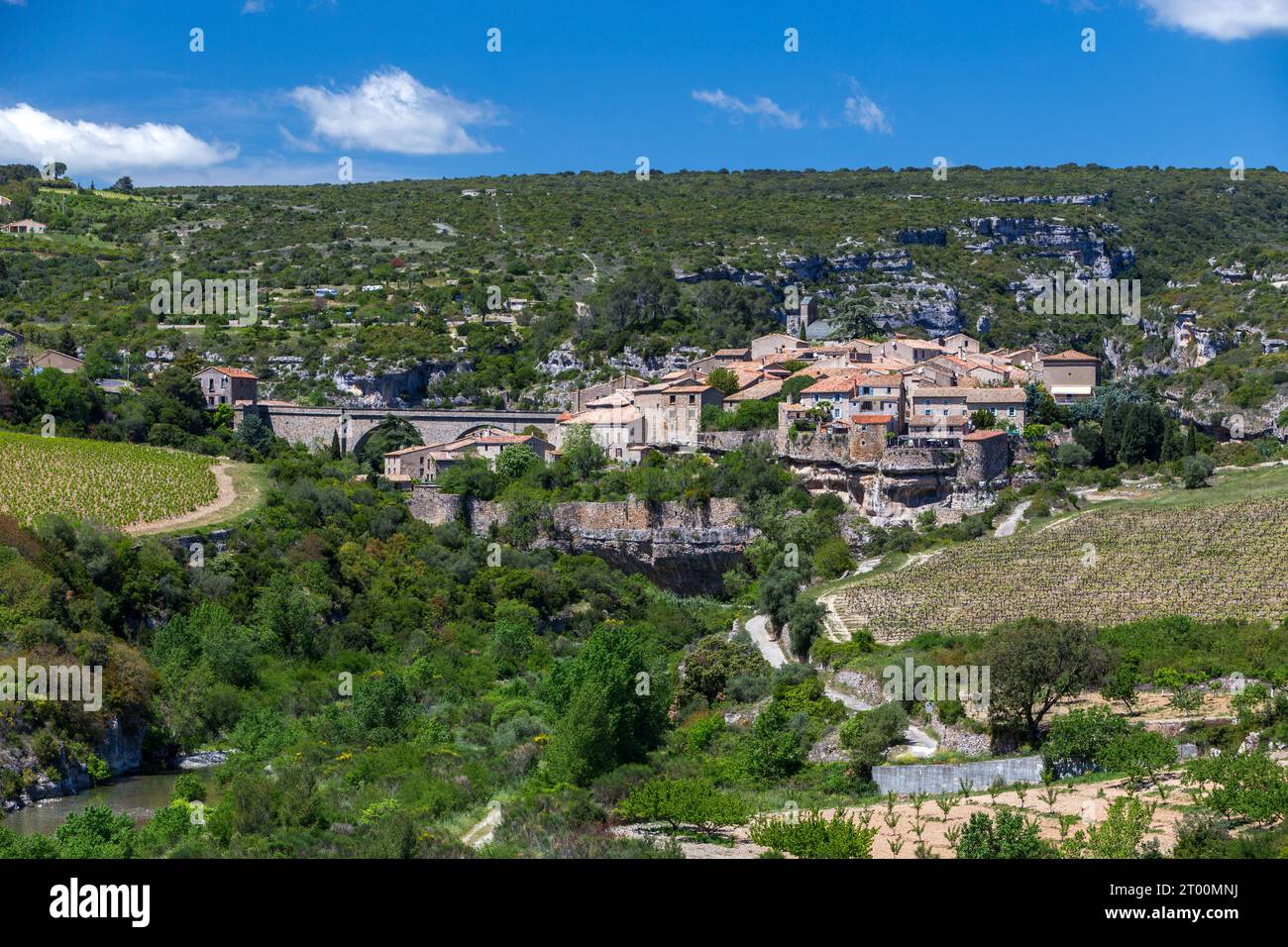 Minerve, one of the most beautiful villages in France in the Gorges de ...