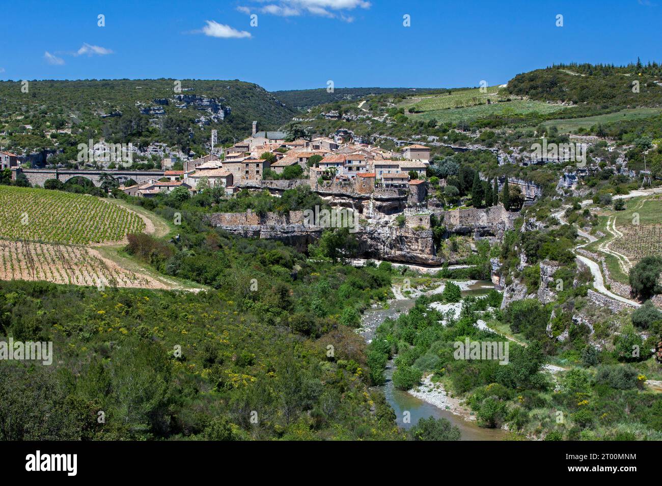Minerve, one of the most beautiful villages in France in the Gorges de ...