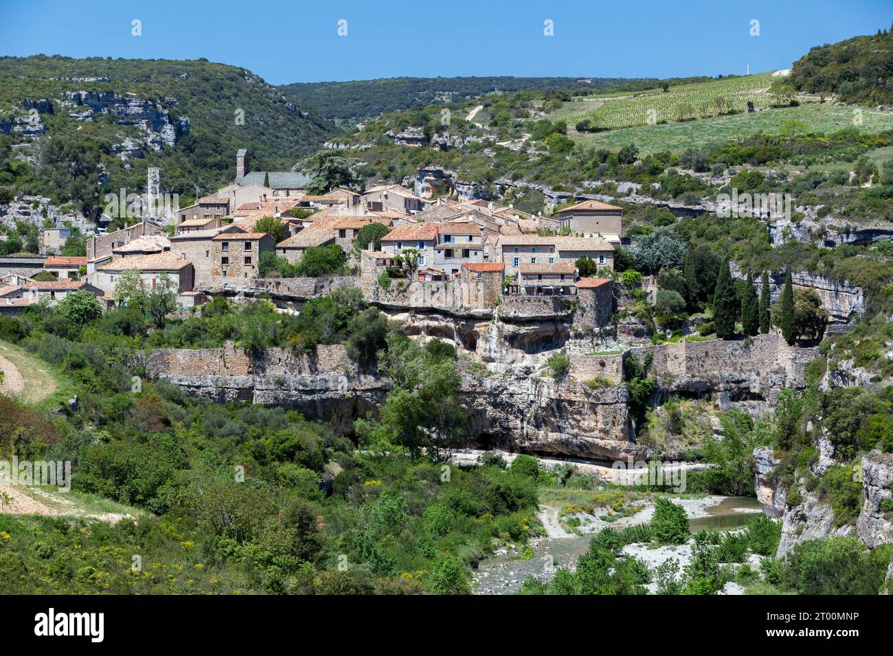 Minerve, one of the most beautiful villages in France in the Gorges de ...