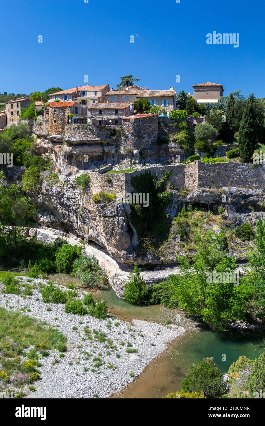 Minerve, one of the most beautiful villages in France in the Gorges de ...