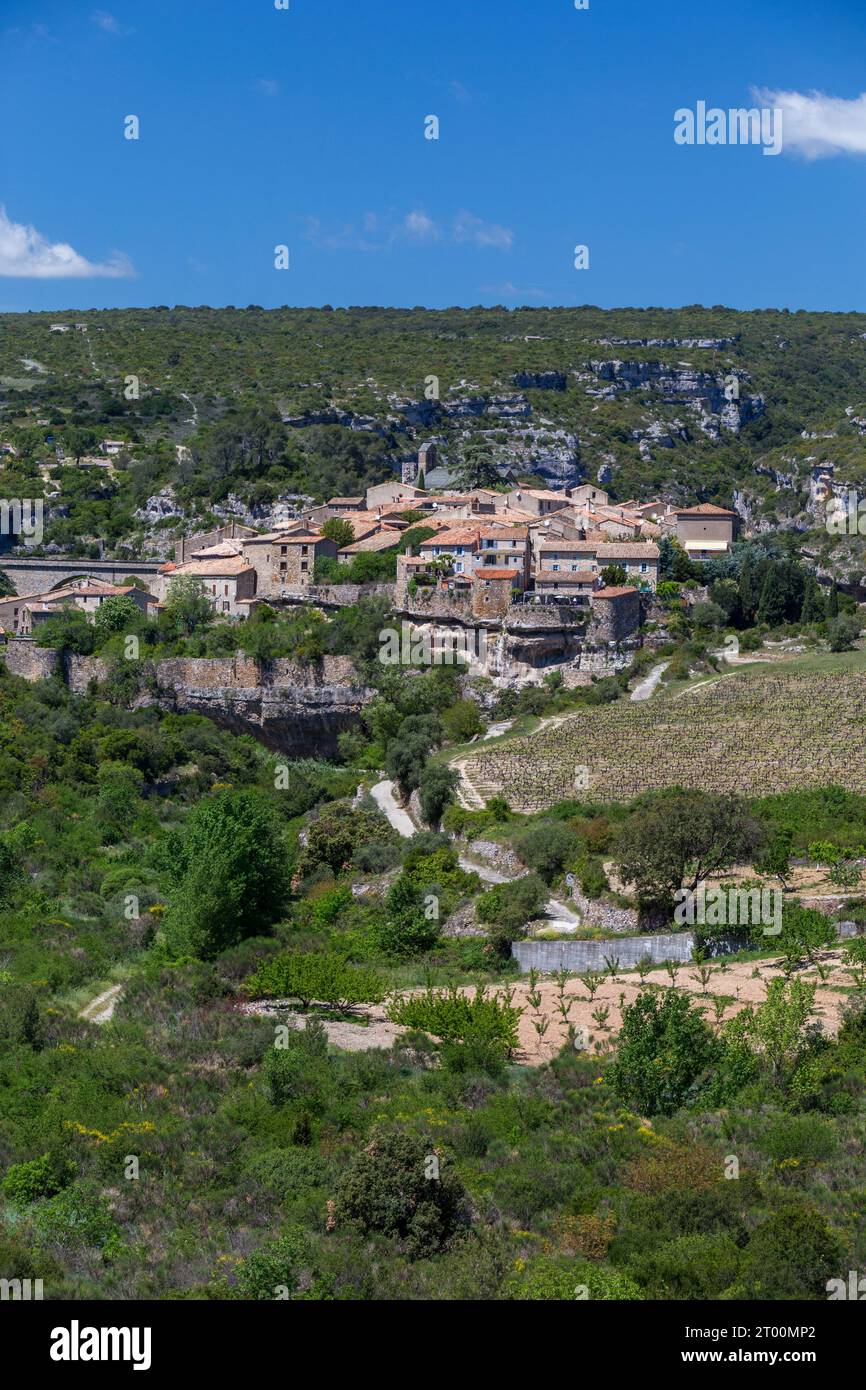 Minerve, one of the most beautiful villages in France in the Gorges de ...