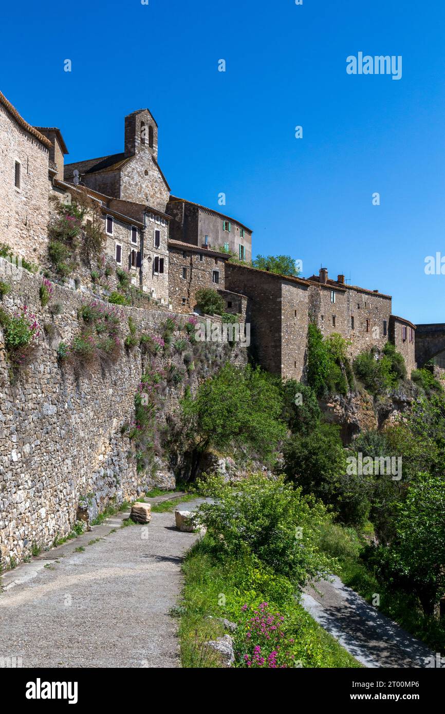Minerve, one of the most beautiful villages in France in the Gorges de ...