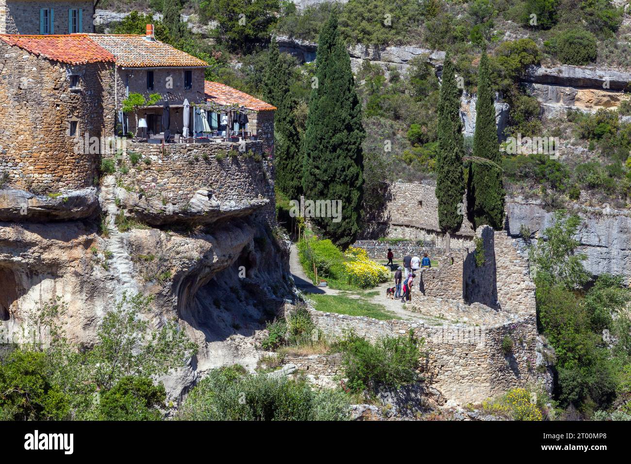 Minerve, one of the most beautiful villages in France in the Gorges de ...