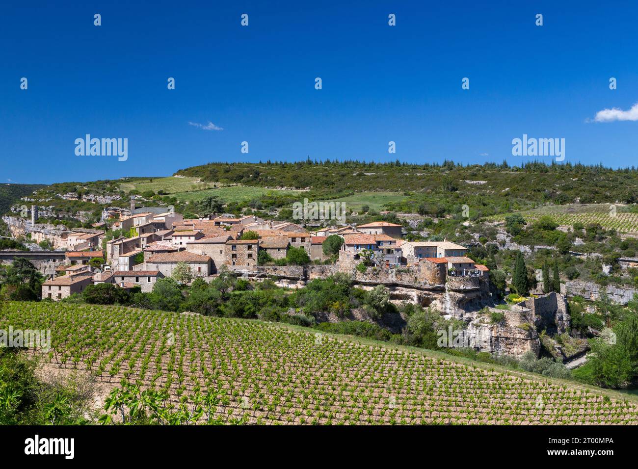 Minerve, one of the most beautiful villages in France in the Gorges de ...