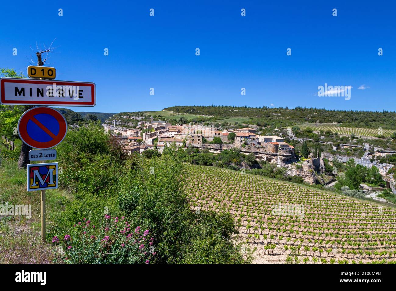 Minerve, one of the most beautiful villages in France in the Gorges de ...