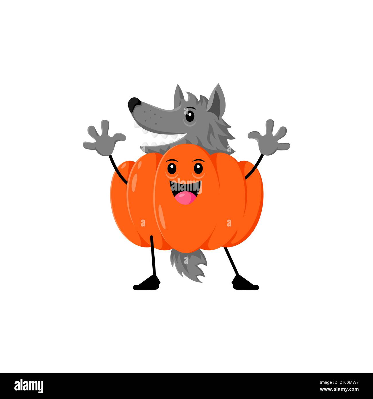 Cartoon illustration funny werewolf hi-res stock photography and images ...