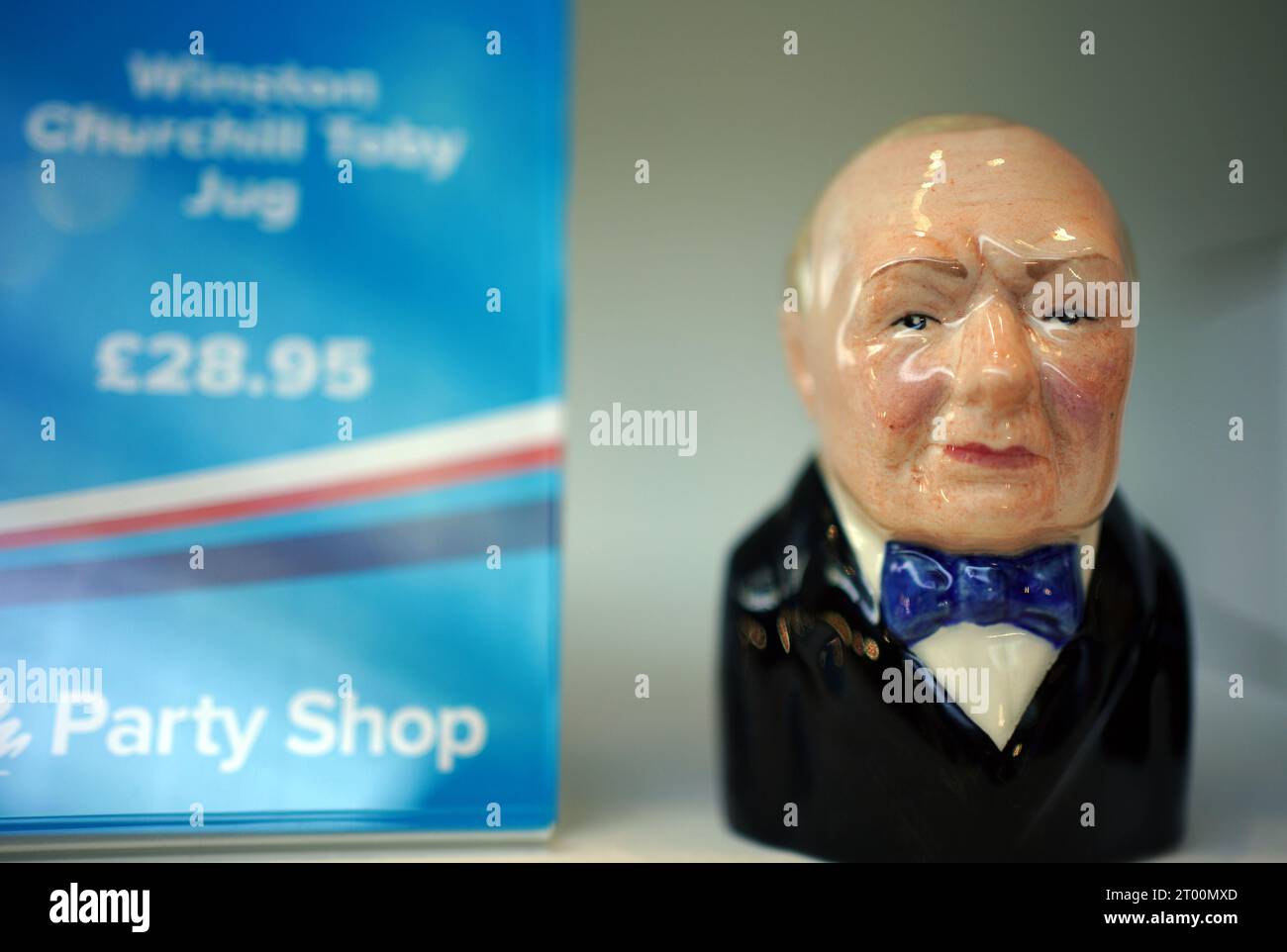 Merchandise on sale at the party shop during the Conservative Party ...
