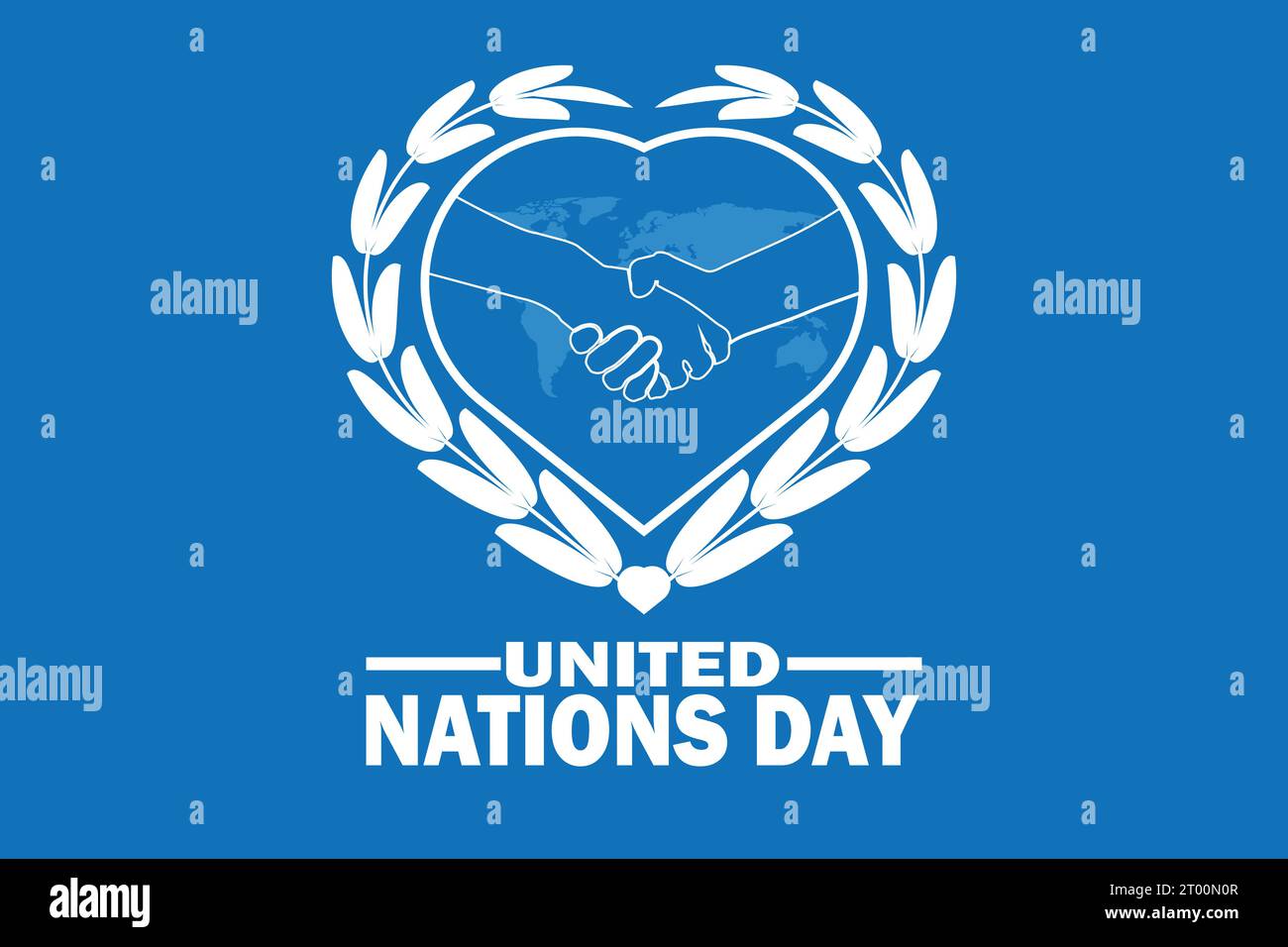 United Nations Day Vector illustration. Holiday concept. Template for ...