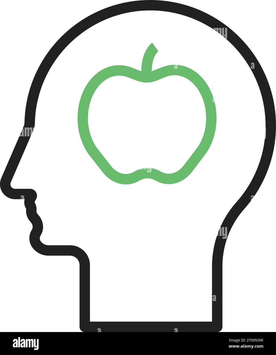 Healthy Mind icon vector image. Suitable for mobile application web ...